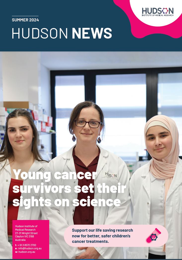 Subscribe to Hudson News - Hudson Institute of Medical Research